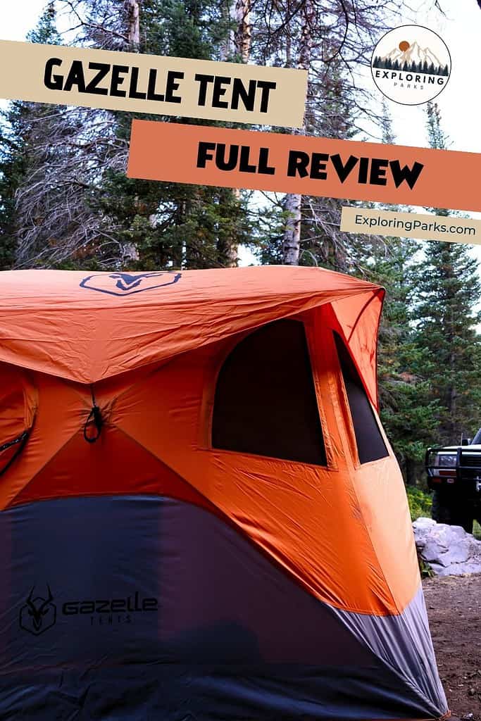 Gazelle T4 Hub Pop-Up Tent Review (Camping Tent) - Exploring Parks